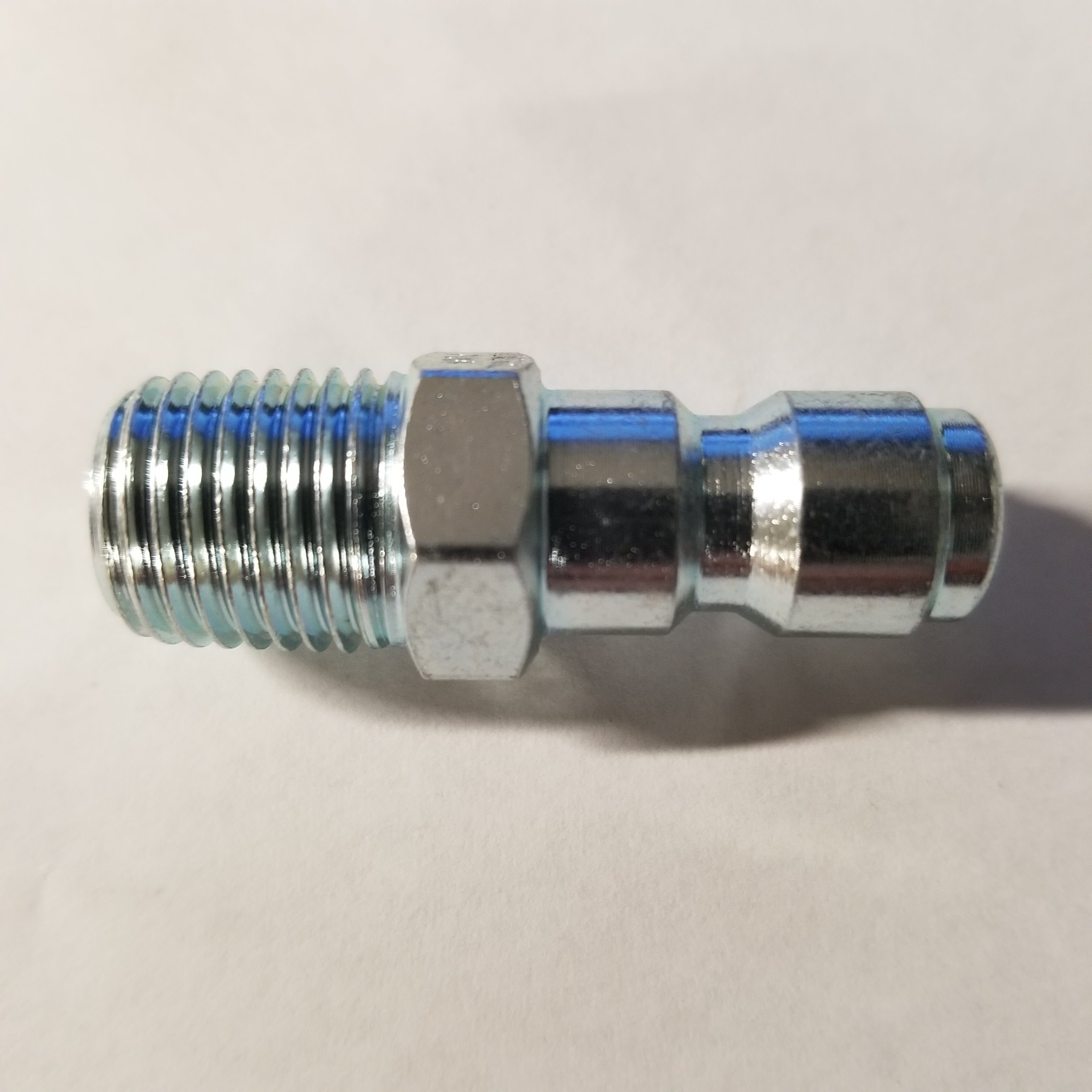 Quick Coupler; ¼" MQC x ¼" MNPT; Brass – Canvac Systems Inc