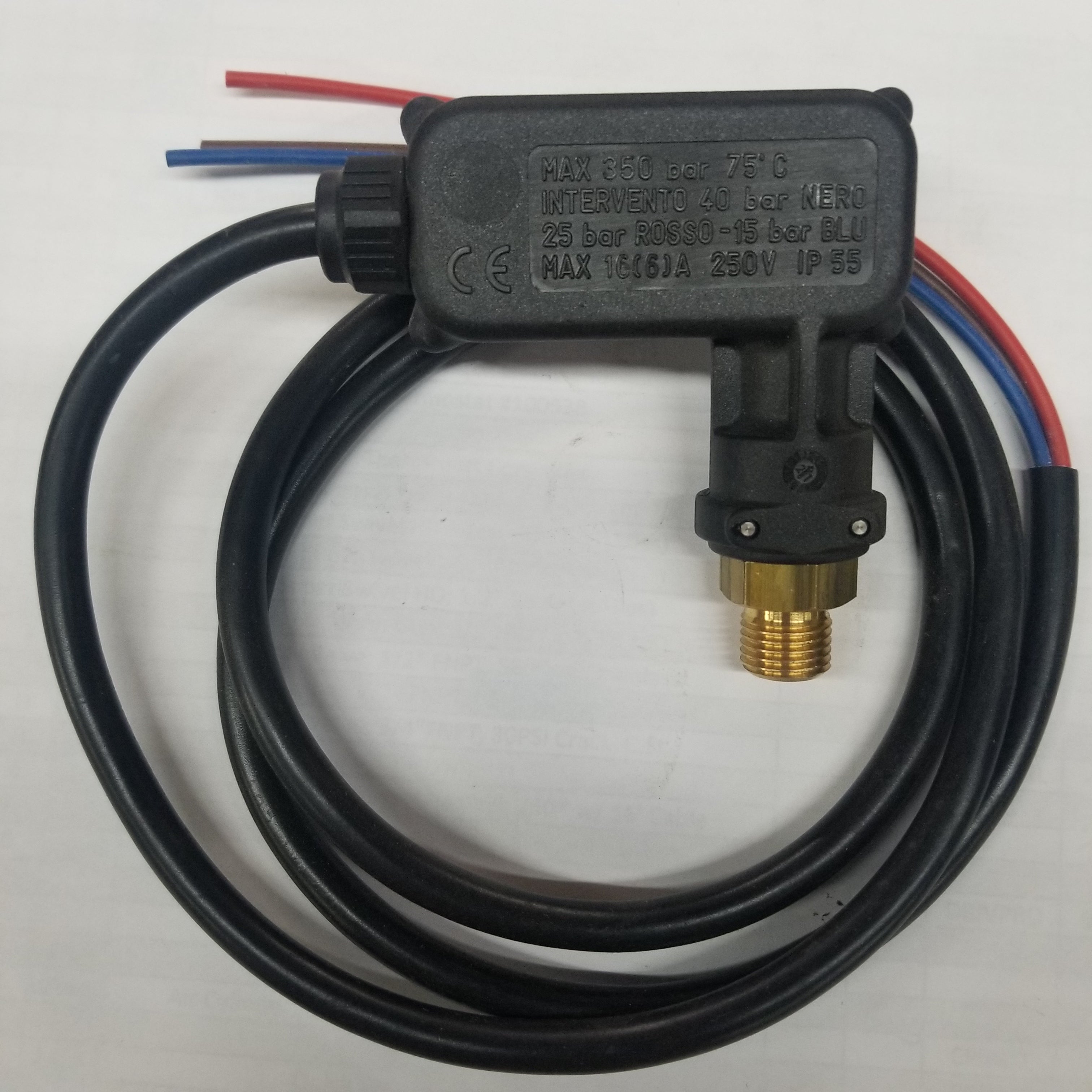 Pressure Switch, 3 Wire(PR16) – Canvac Systems Inc