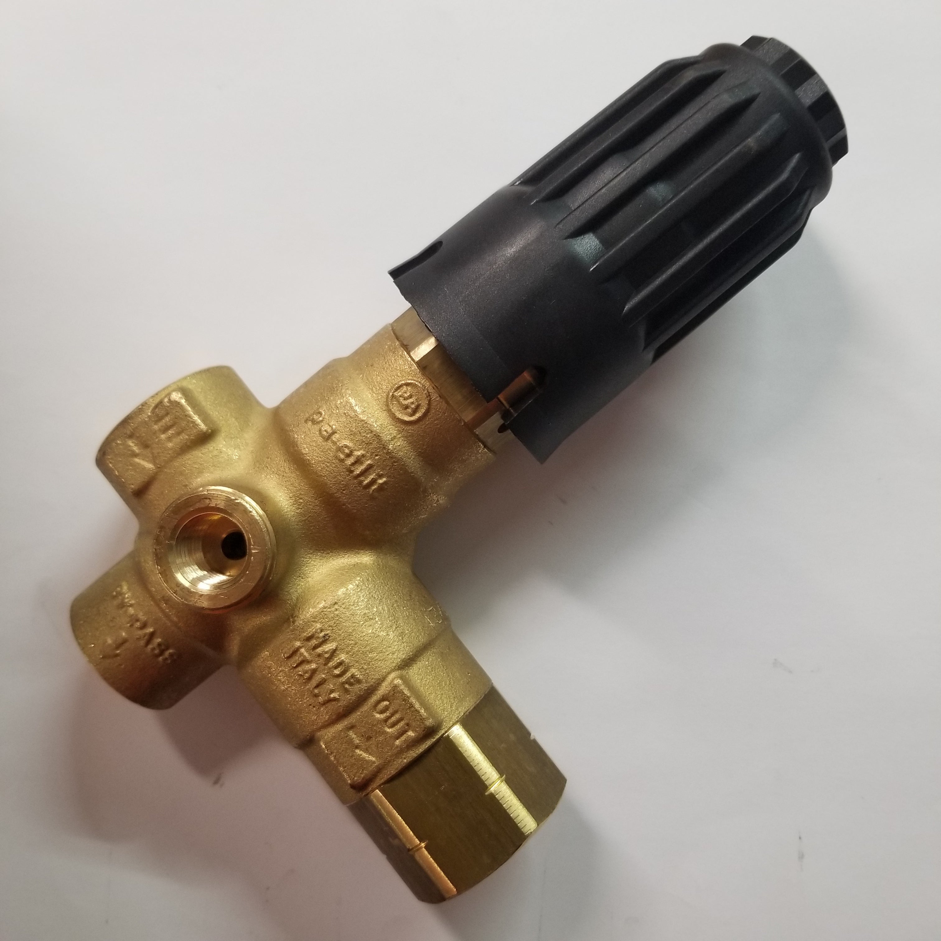 Unloader Valve VB33; 21GPM x 4500psi, Black Handle, ½"FNPT – Canvac ...