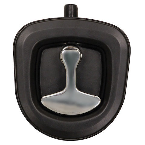 Buyers Whale Tail Latch; Black c/w Chrome Handle – Canvac Systems Inc