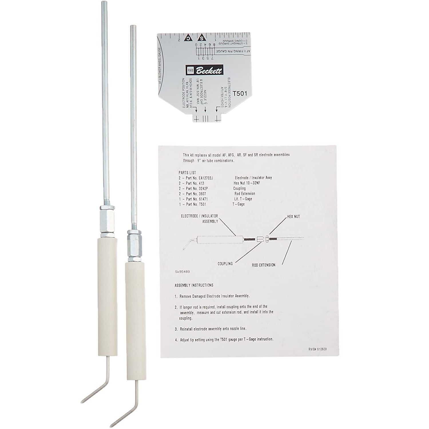 Electrode Insulator Assembly Kit; 5780 – Canvac Systems Inc