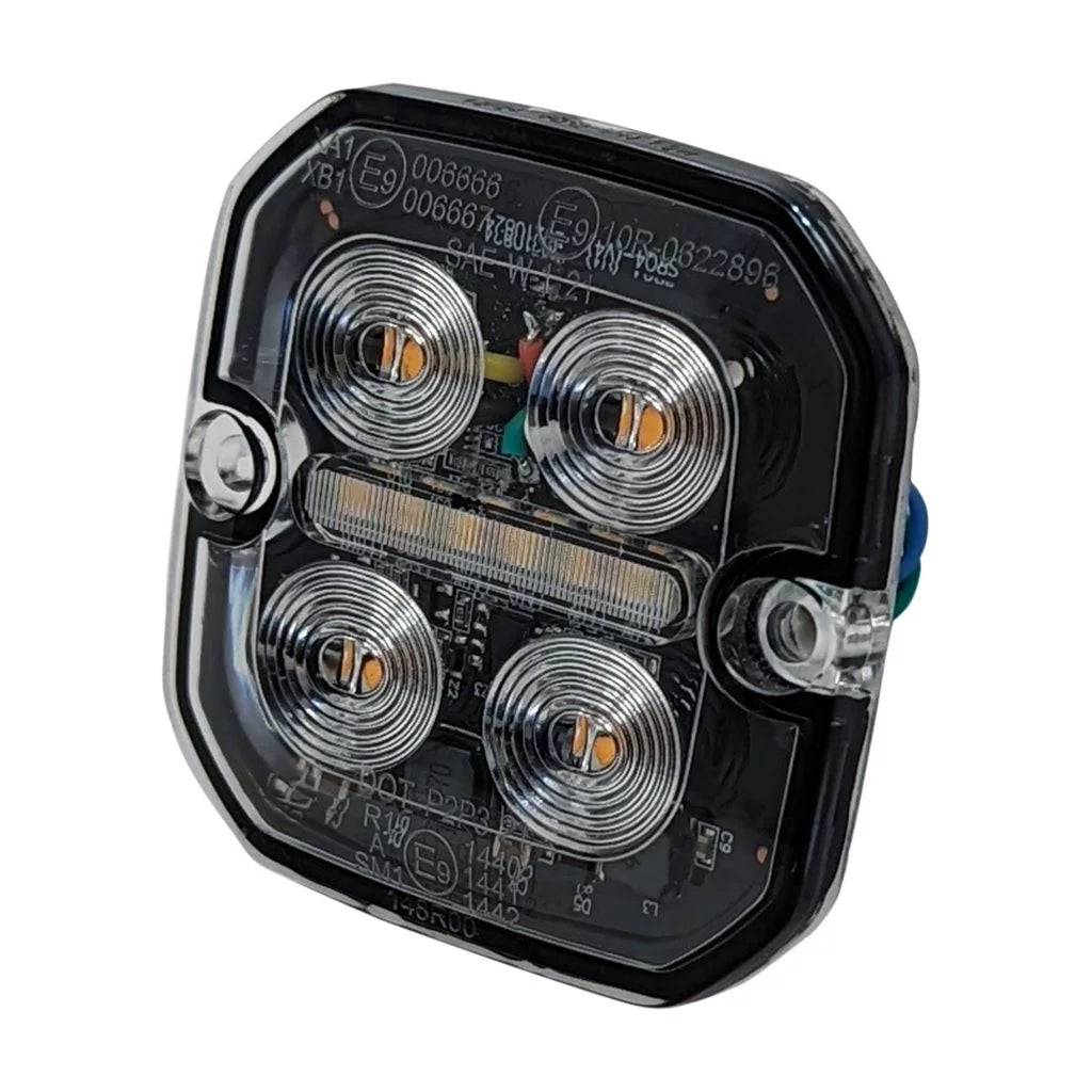 Super Slim Viper Light w/ Amber Strobe & Two Colour Position Light ...